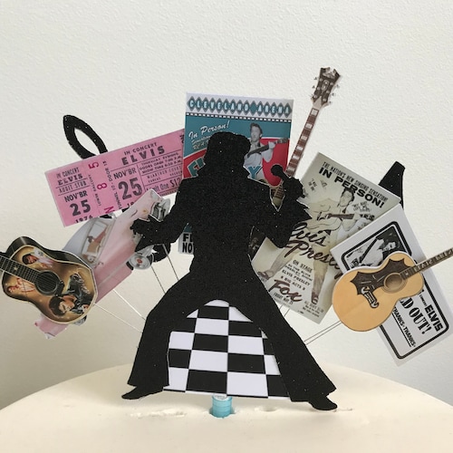 Elvis Cake Topper | Etsy