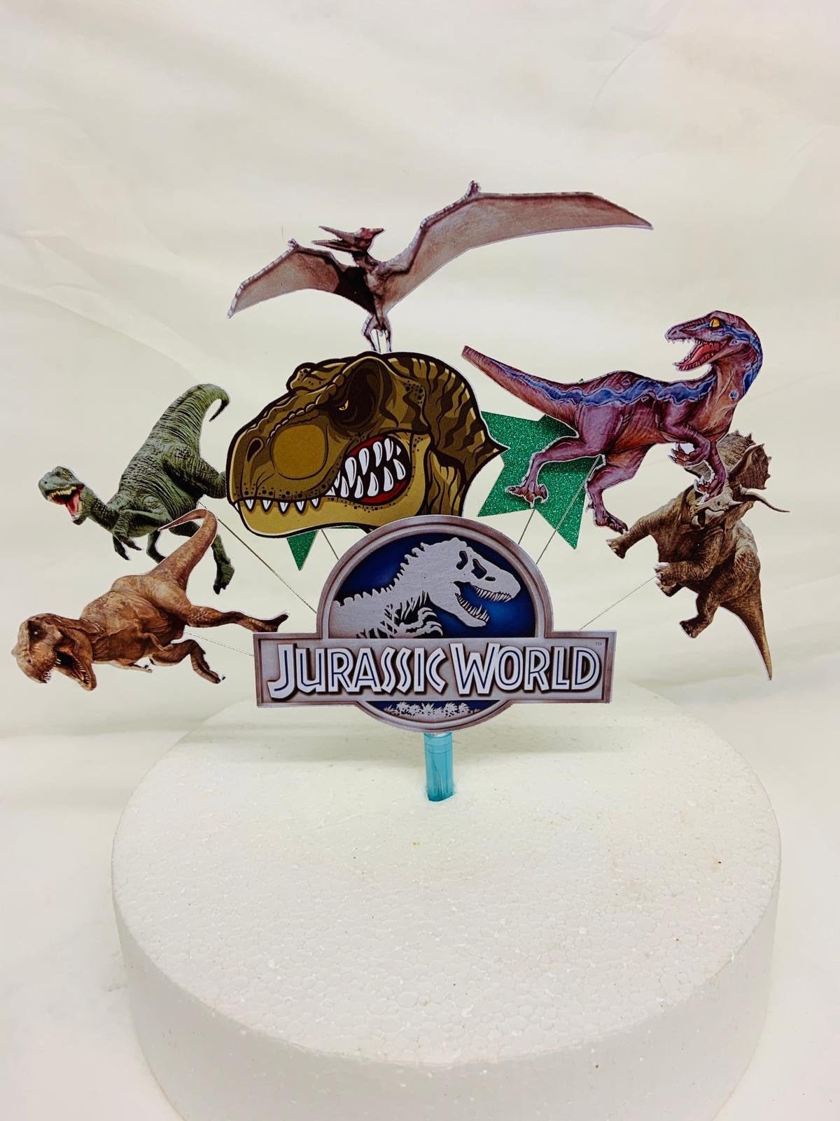 Jurassic World Cake Topper (unofficial) - Etsy