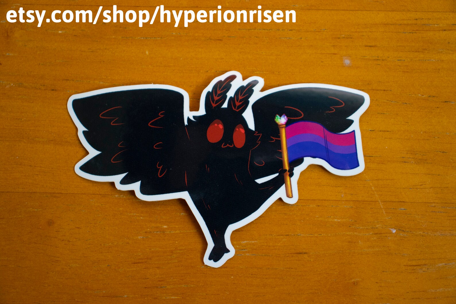 Mothman Pride Lgbtq Rights Stickers | Etsy