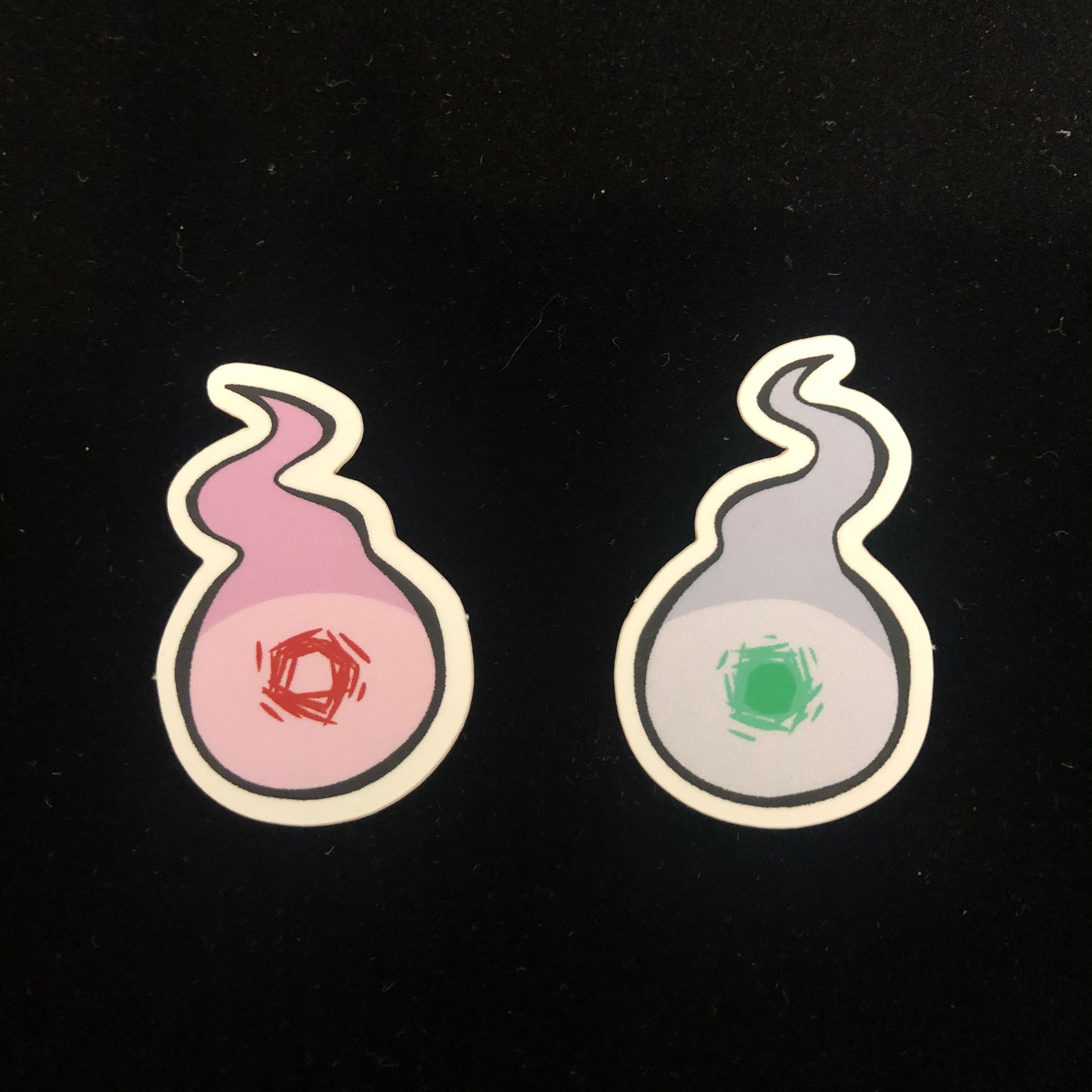 Toilet Bound Hanako Kun Hakujoudai and Kokujoudai Stickers - Etsy