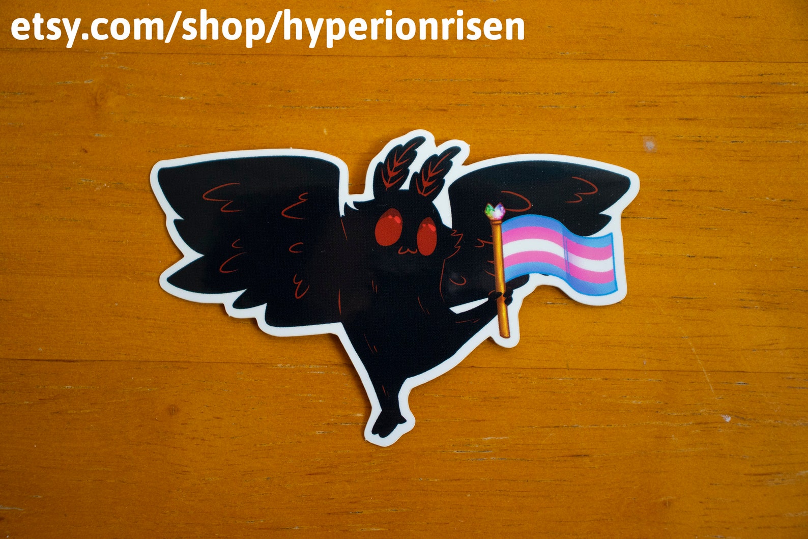 Mothman Pride Lgbtq Rights Stickers | Etsy