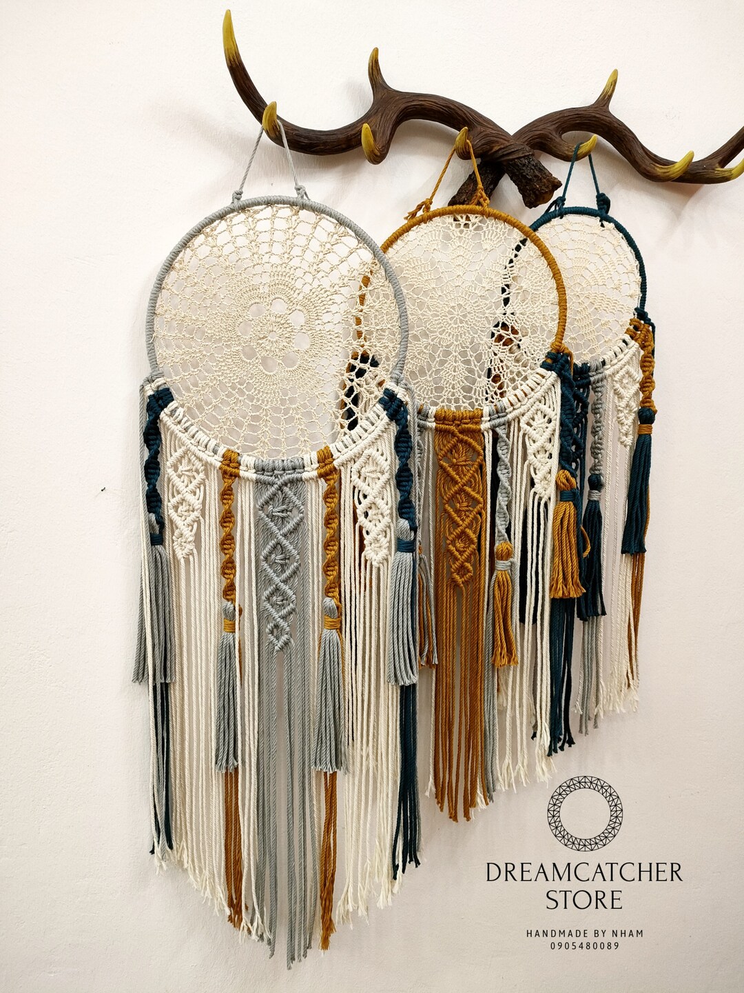 Large Dream Catcher, Macrame Dream Catcher, Dream Catcher Treo Tường ...