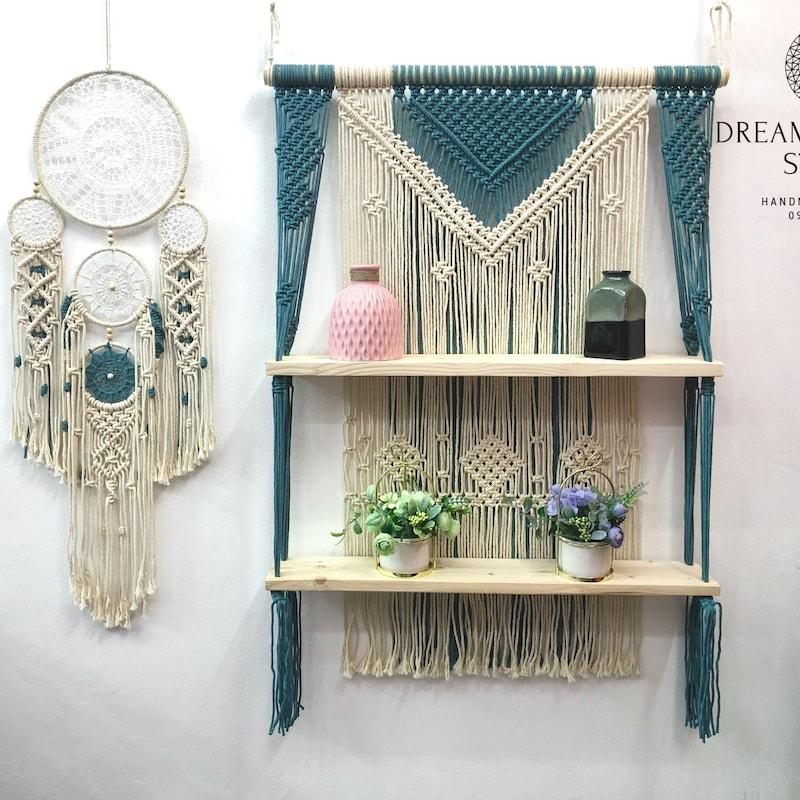 Macrame Shelf Pattern - Etsy