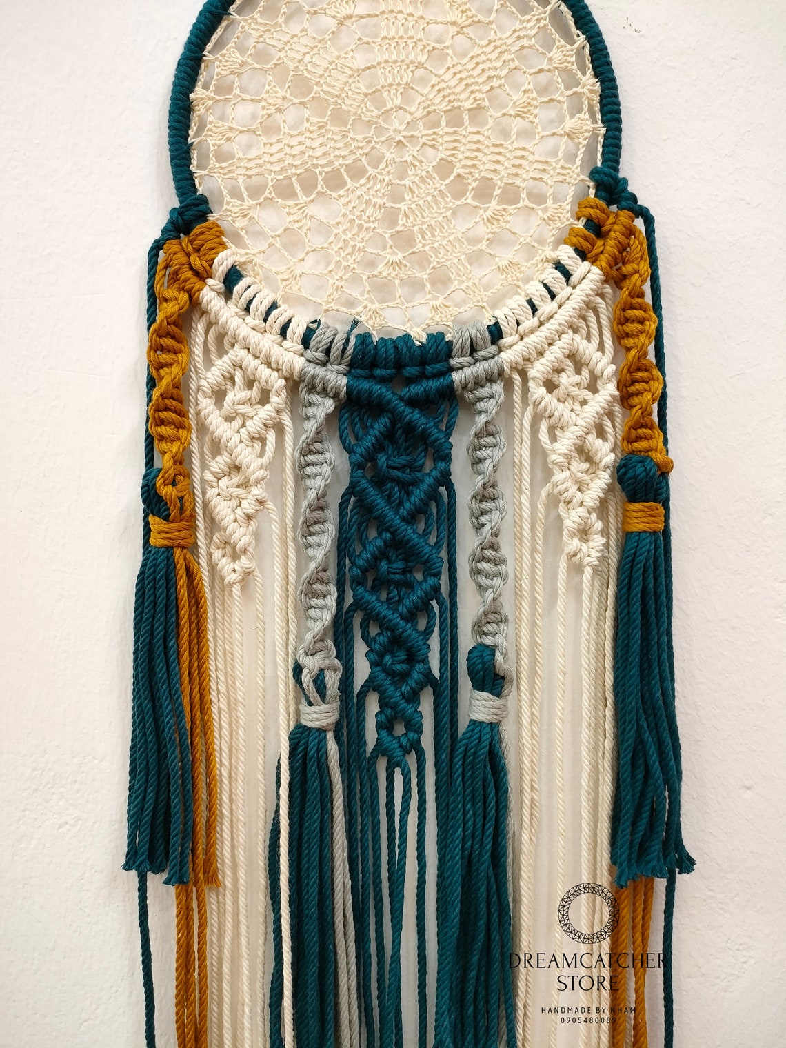 Large Dream Catcher Macrame Dream Catcher Dream Catcher Treo | Etsy