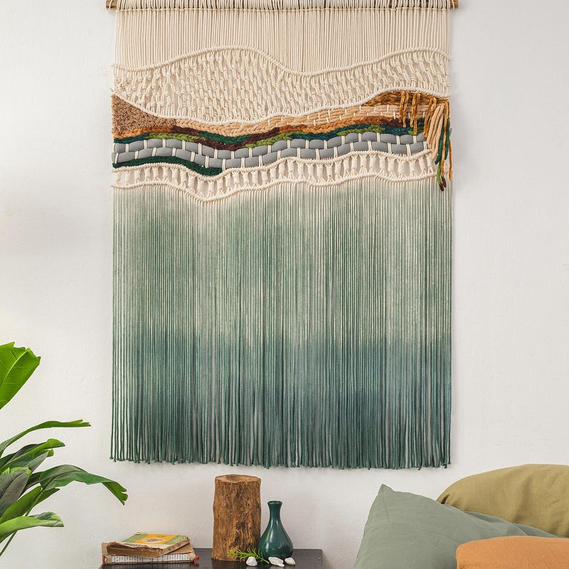 Ocean Wall Hanging Fabric - Etsy