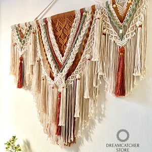 Large Macrame Wall Hanging, Giant Macrame, Handmade Macrame, Woven Wall ...