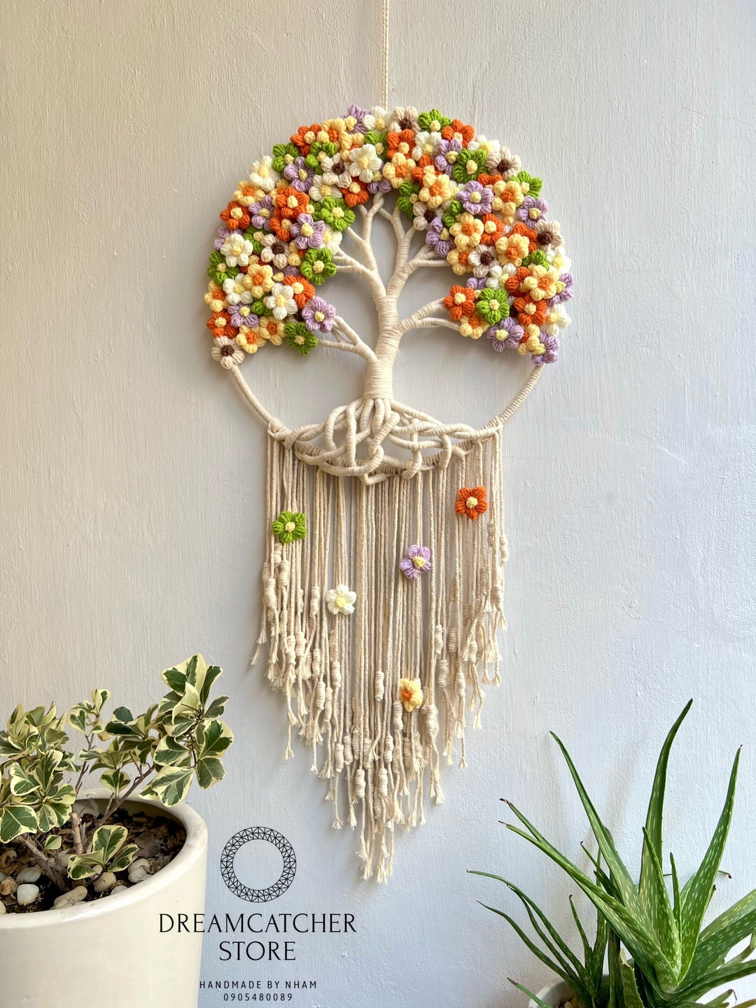 Tree of Life Macrame Wall Hanging: Boho Nursery Decor - Etsy