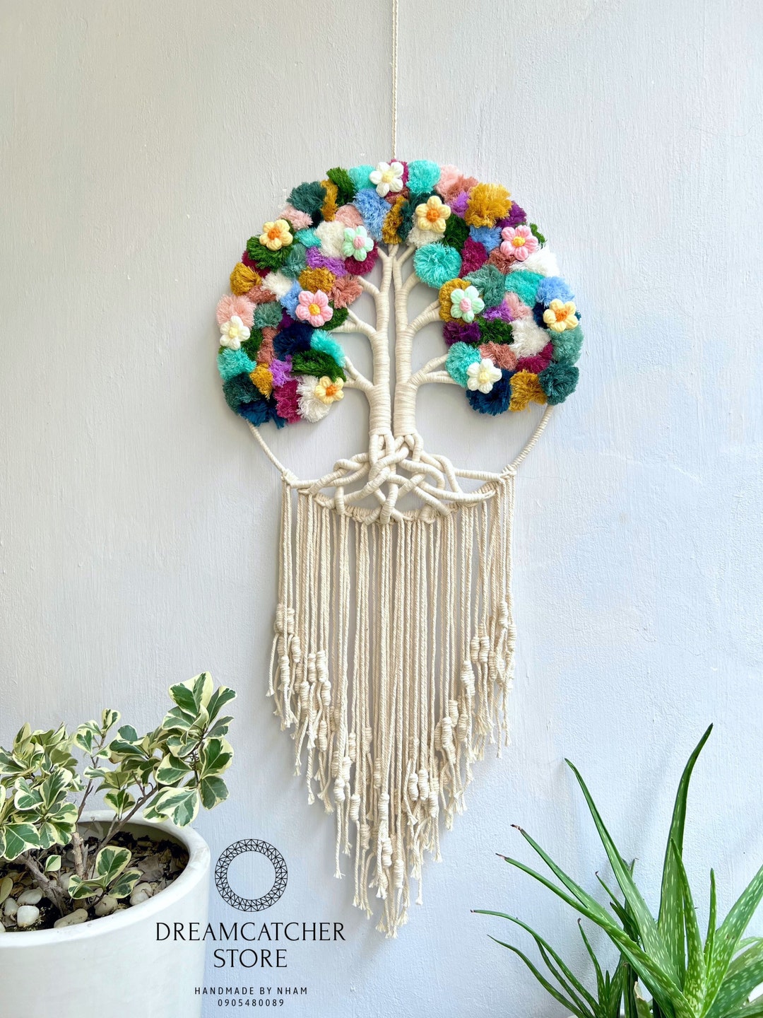 Tree of Life Macrame Wall Hanging, Handmade Macrame Wall Hanging, Gift ...