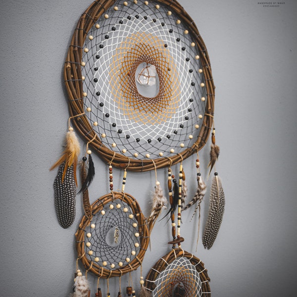 Authentic Native Dreamcatcher Large - Etsy