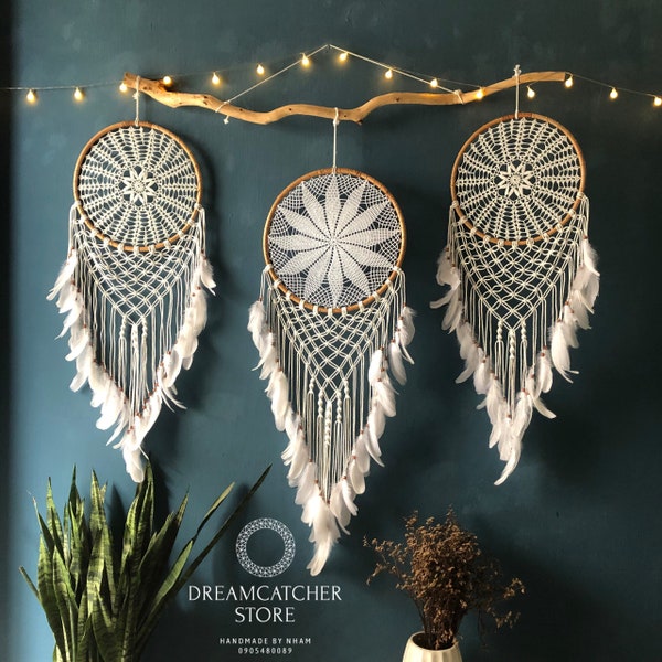 White Dream Catcher - Etsy
