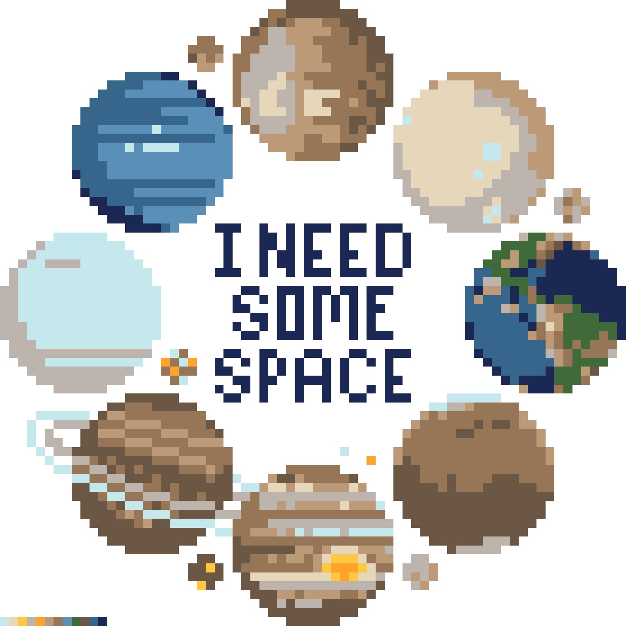 Solar System Cross Stitch Pattern INSTANT DOWNLOAD DMC Colours - Etsy