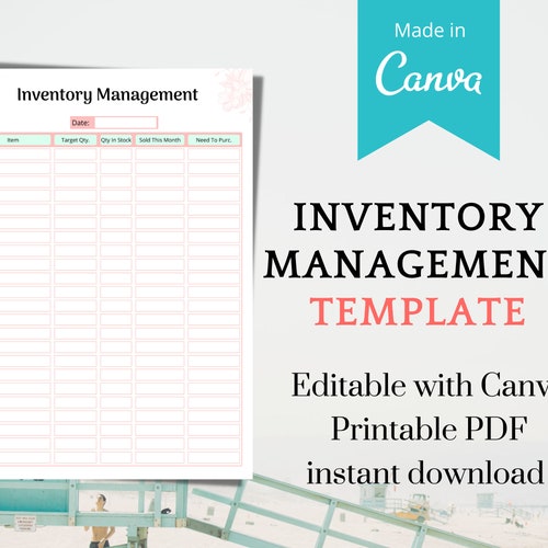 Small Business Inventory List - Etsy