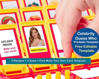 Guess Who Printable - Etsy