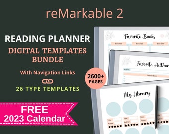 2023 Reading Tracker - Etsy