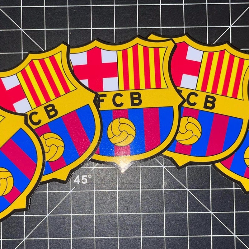 Fc Barcelona Stickers - Etsy