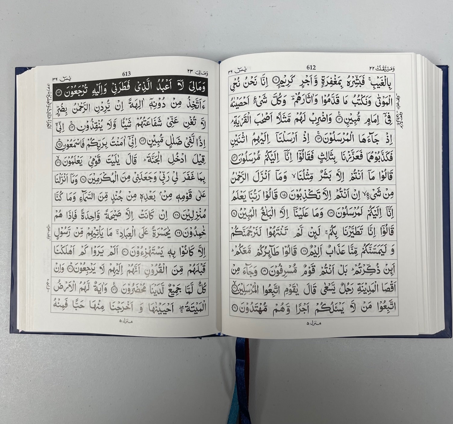 13 Line Quran With Personalised Removable Crush Velvet Quran Cover ...