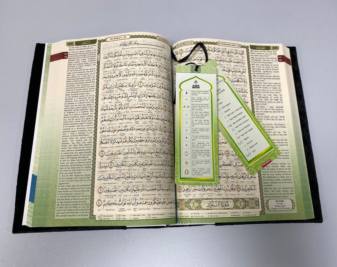 Al-quran Al-karim - Word by Word Translation CC Available in 2 Sizes ...