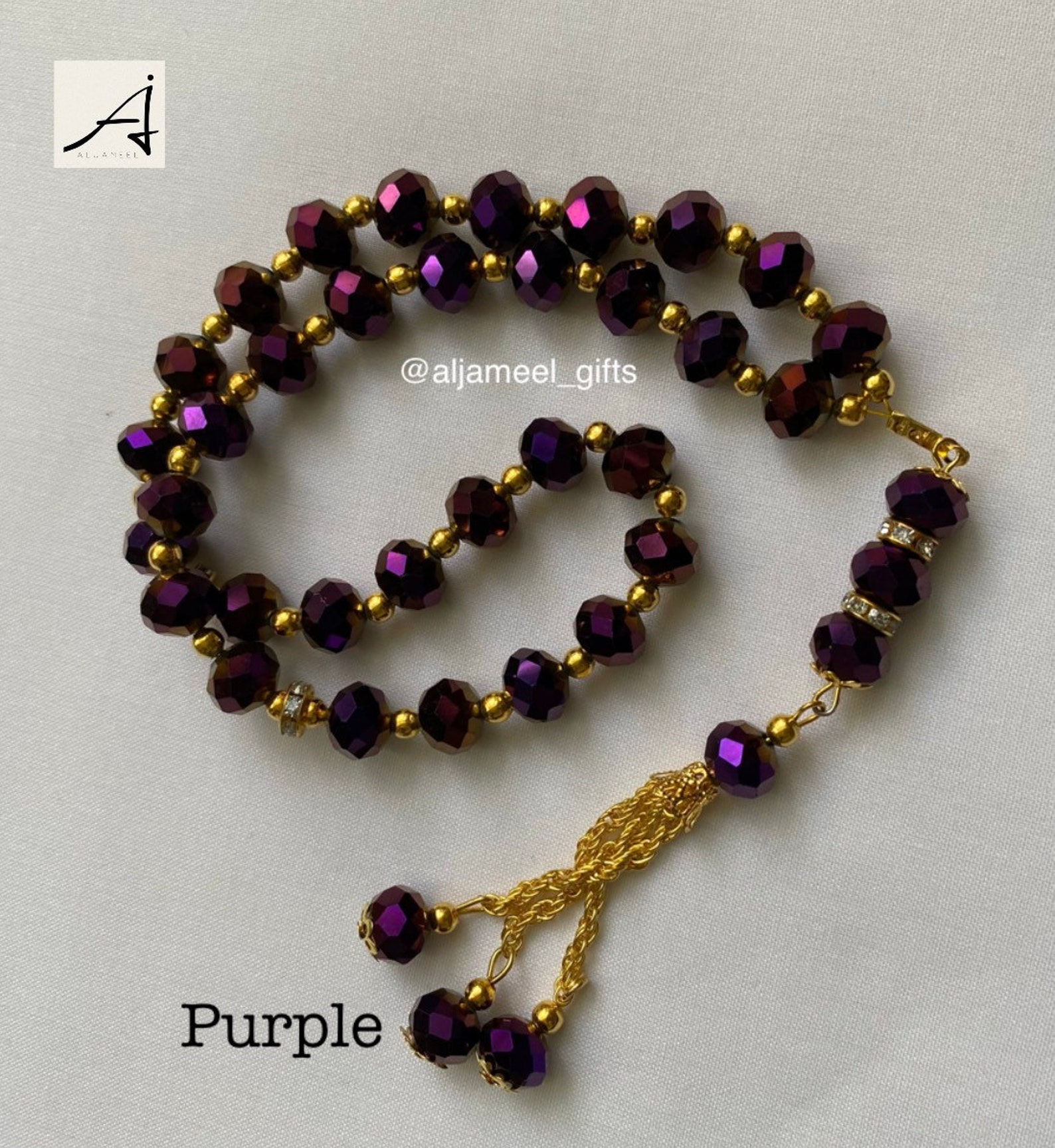 Beautiful 33 Beads & 100 Beads Crystal Tasbeeh/tasbih - Etsy UK