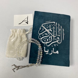 Beautiful Premium Quality Matt Velvet Quran Covers Available to Buy ...