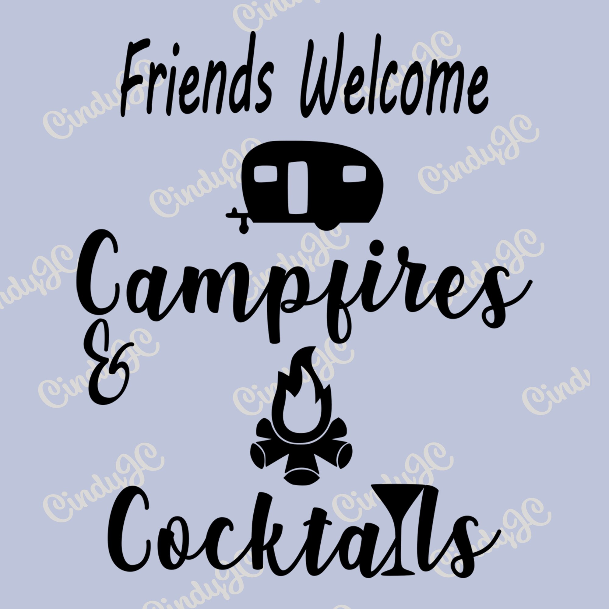 Funny Camping Decal/sticker Can Be Customized With Multiple - Etsy