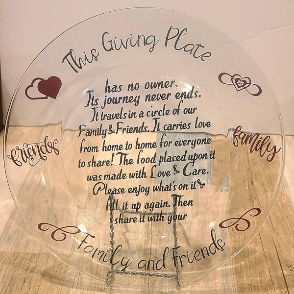 Giving Plate - Etsy
