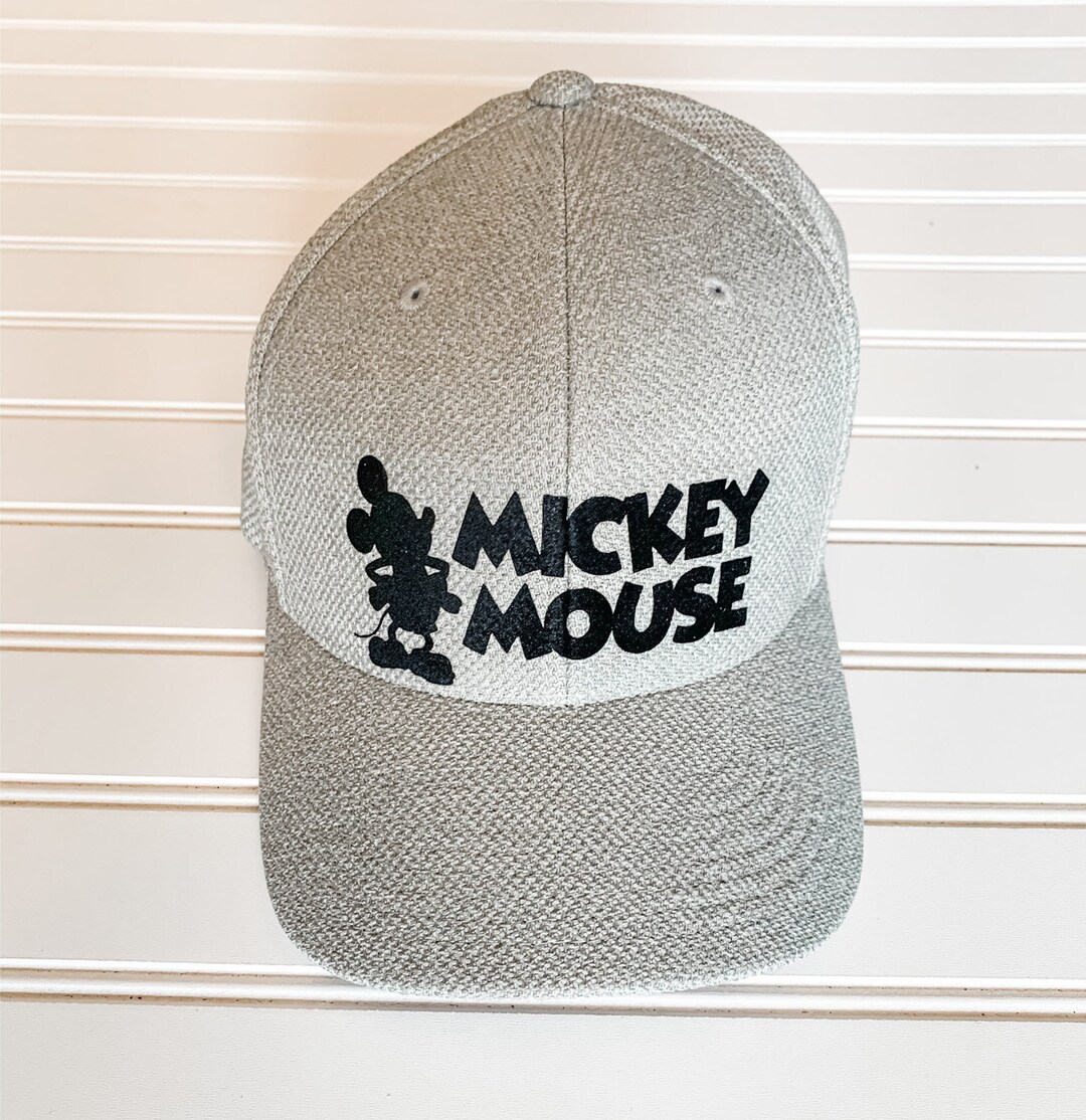 Mickey Mouse Disney Inspired Fitted Hat, Youth Adult Women Men Mickey ...