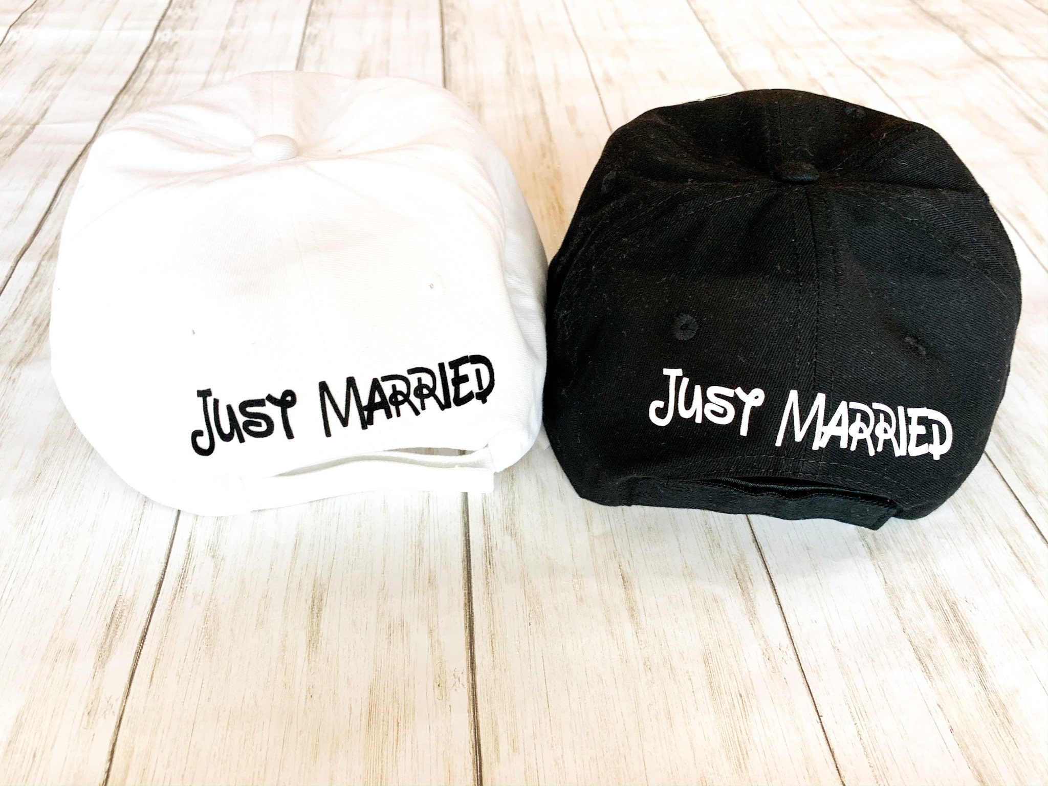 Disney Bride and Groom Hats, Disney Mr. and Mrs. Bride and Groom Mickey ...