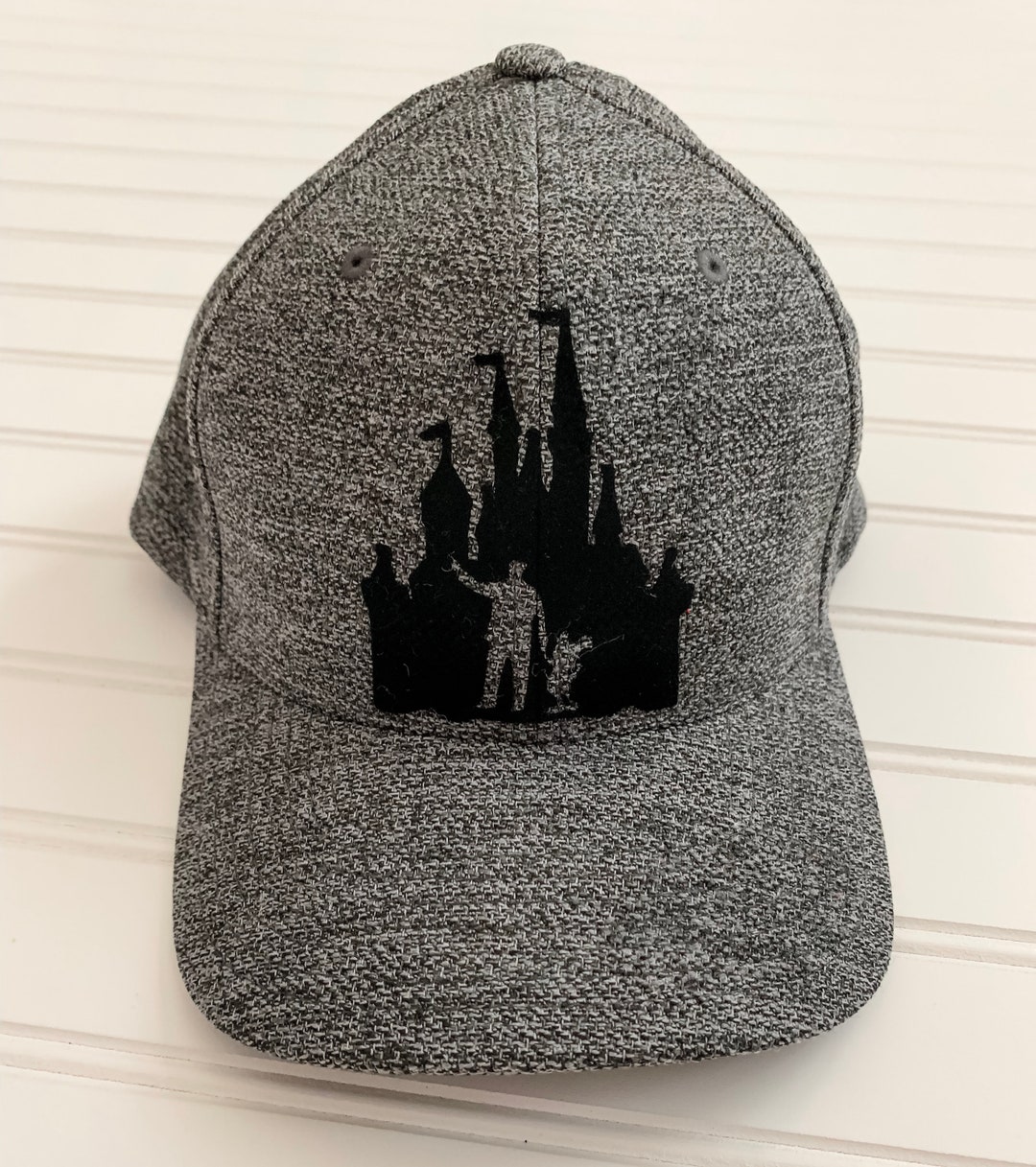 Walt Disney and Mickey Mouse Castle Inspired Fitted Hat Youth - Etsy