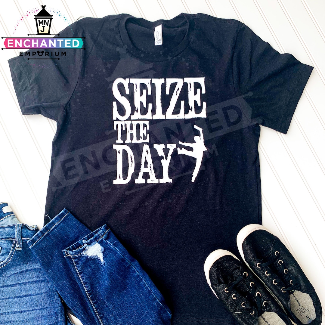 Seize the Day Newsies Broadway Musical Disney Shirt, Newsies Broadway ...