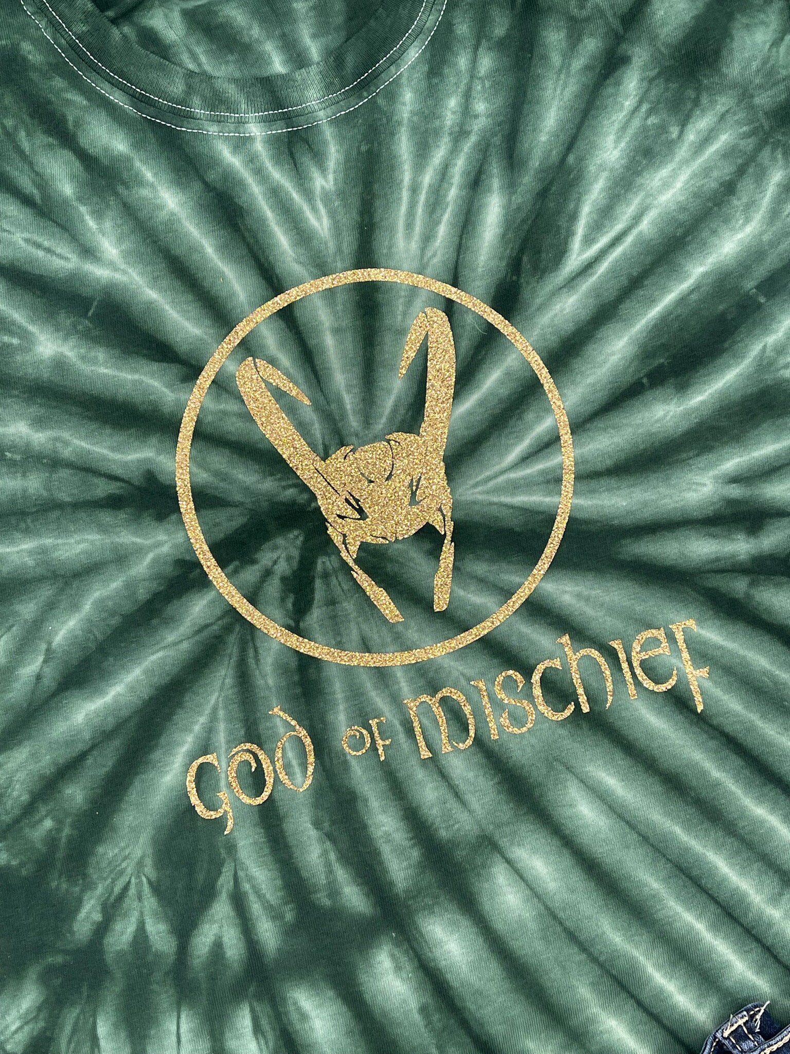 Tie Dye Loki God of Mischief Marvel Avengers Infinity War | Etsy