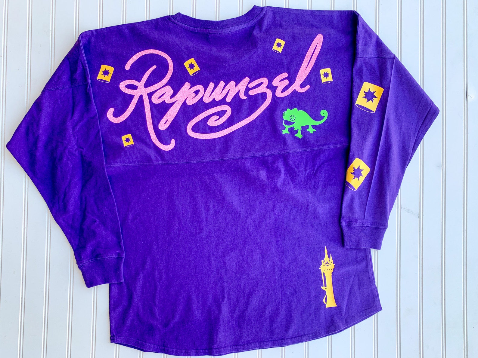 Tangled Rapunzel Inspired Disney Princess Jersey Shirt | Etsy