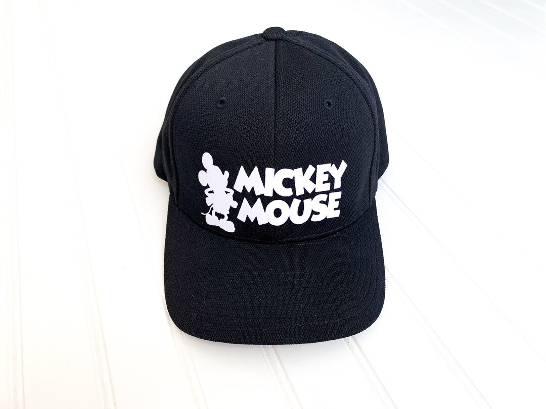 Mickey Mouse Disney Inspired Fitted Hat, Youth Adult Women Men Mickey ...