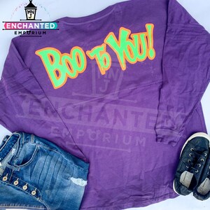 Boo to You Disney Halloween Jersey Shirt, Disney Boo to You Halloween ...