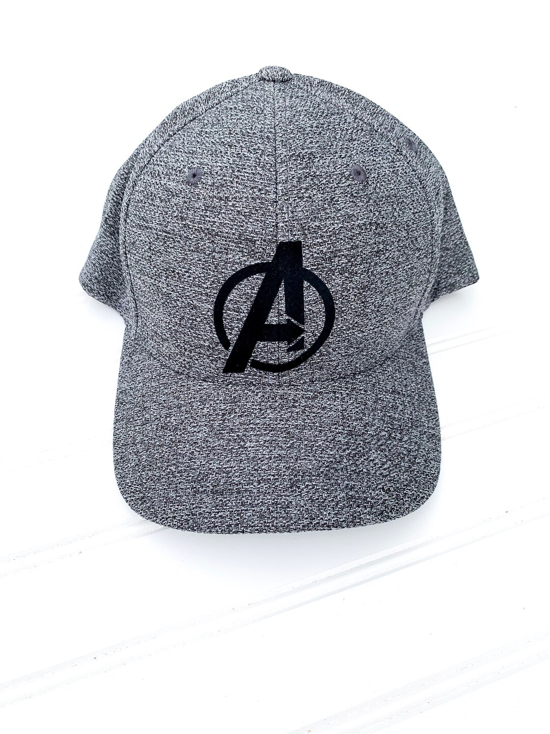 Avengers A Logo Marvel Disney Inspired Fitted Hat, Youth Adult Women ...