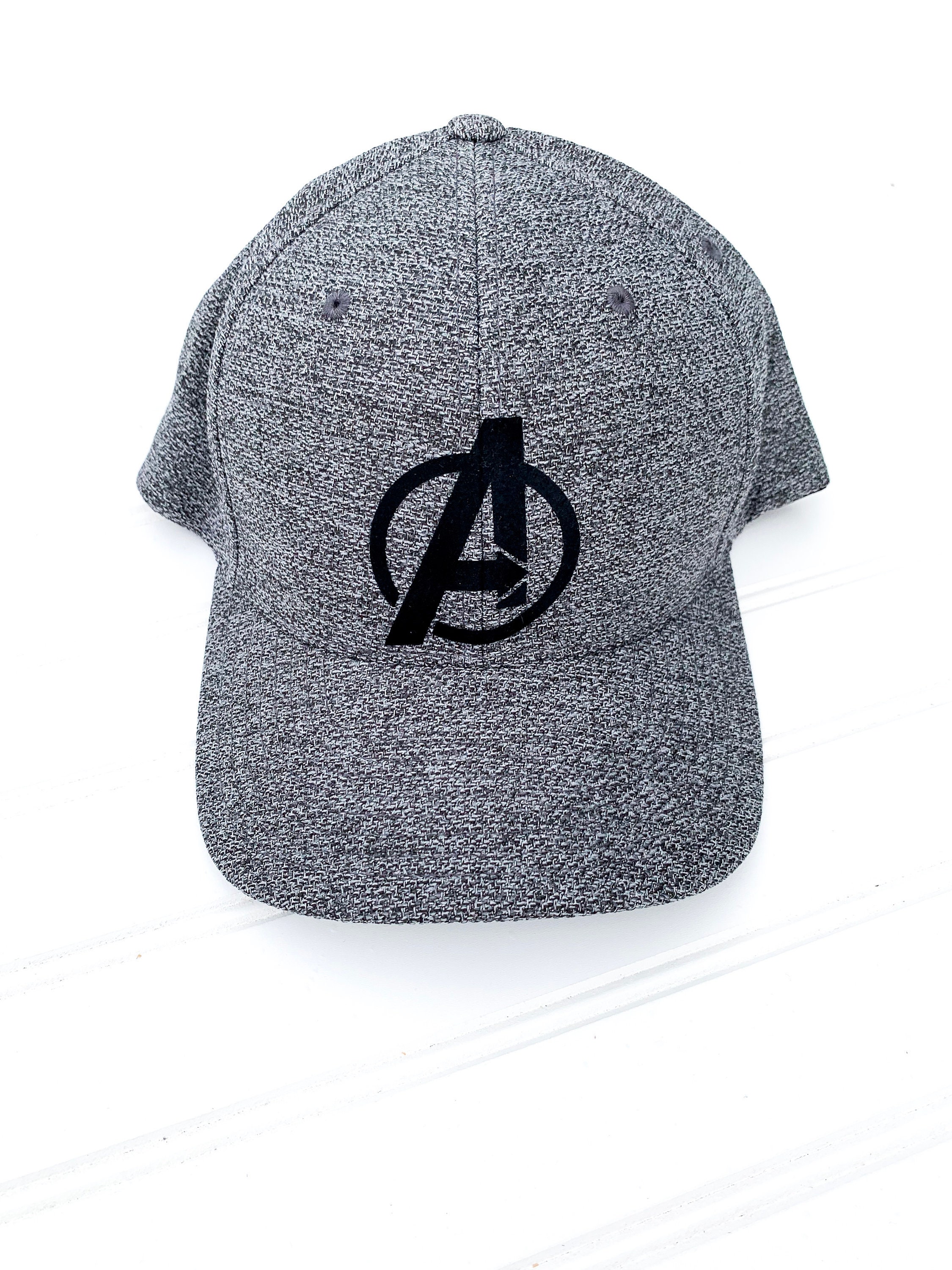 Avengers A Logo Marvel Disney Inspired Fitted Hat Youth Adult | Etsy