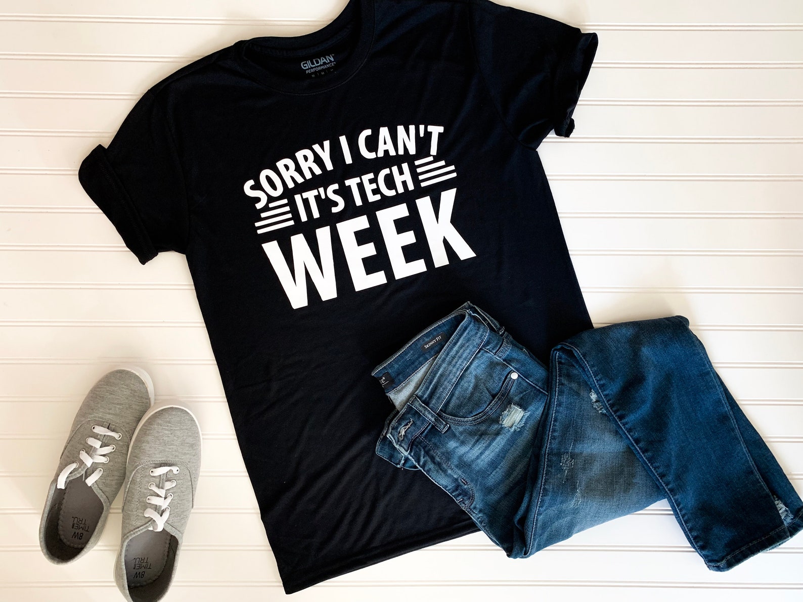 Sorry I Can't It's Tech Week Shirt, Theater Musical Crew Shirt, Theater ...