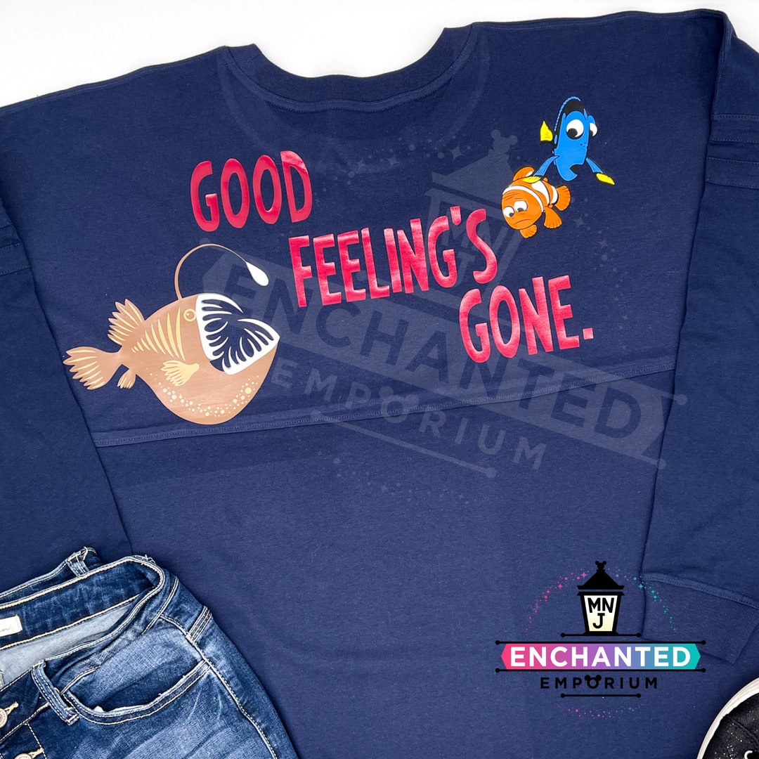 Finding Nemo Dory Angler Fish Good Feeling's Gone Disney Inspired ...