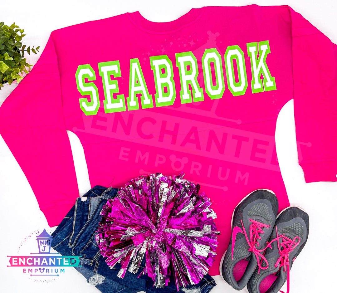 Zombies Seabrook High Cheer Squad Mighty Shrimp Disney Inspired Jersey ...