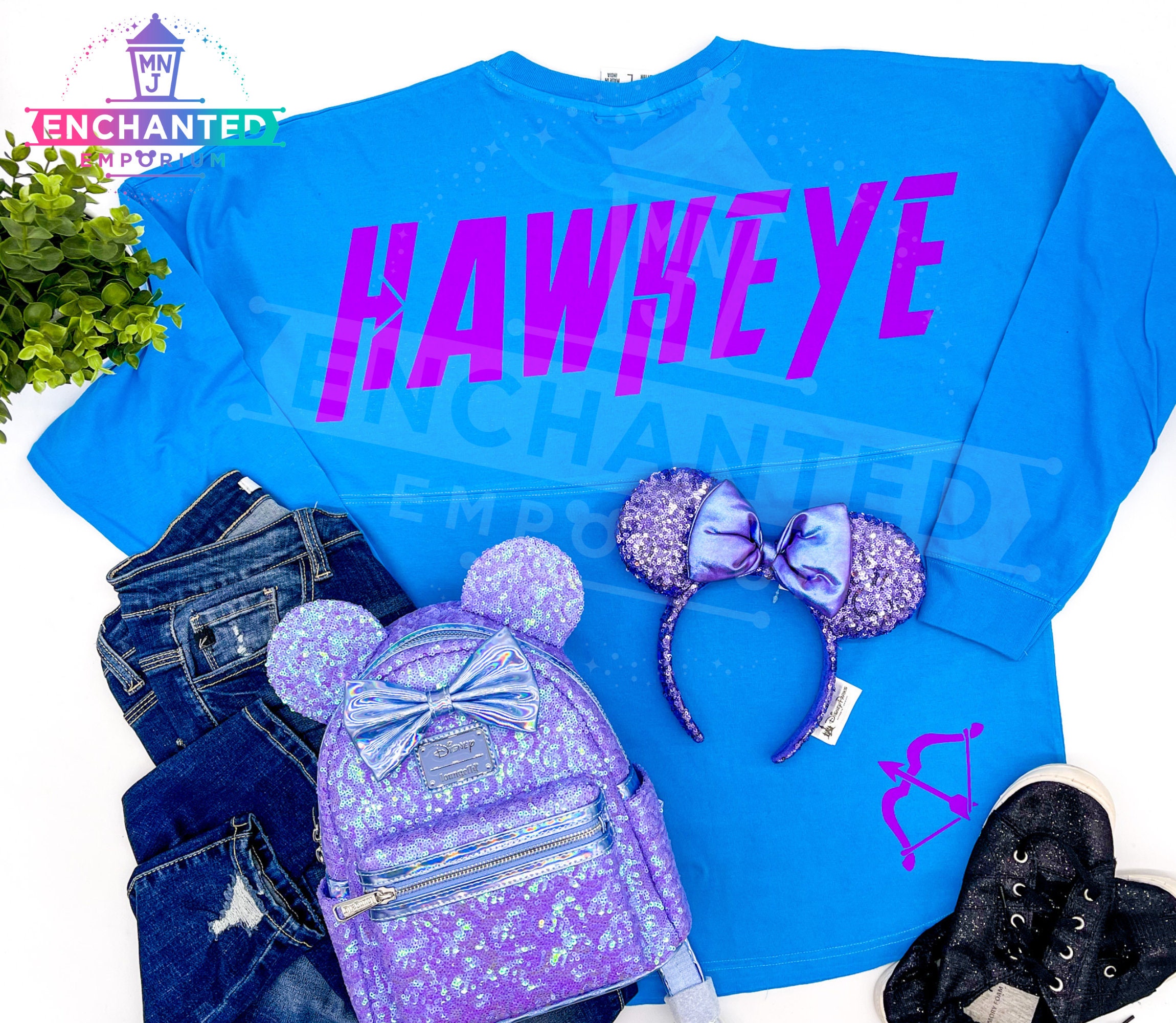 Hawkeye Marvel Avenger Jersey for Disneyland or Walt Disney World ...