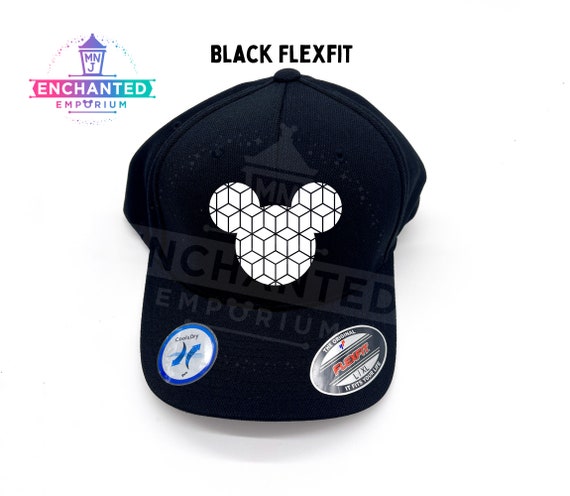 Mickey Cubes Inspired Fitted Hat Mickey Hat Mickey Cube Hat - Etsy