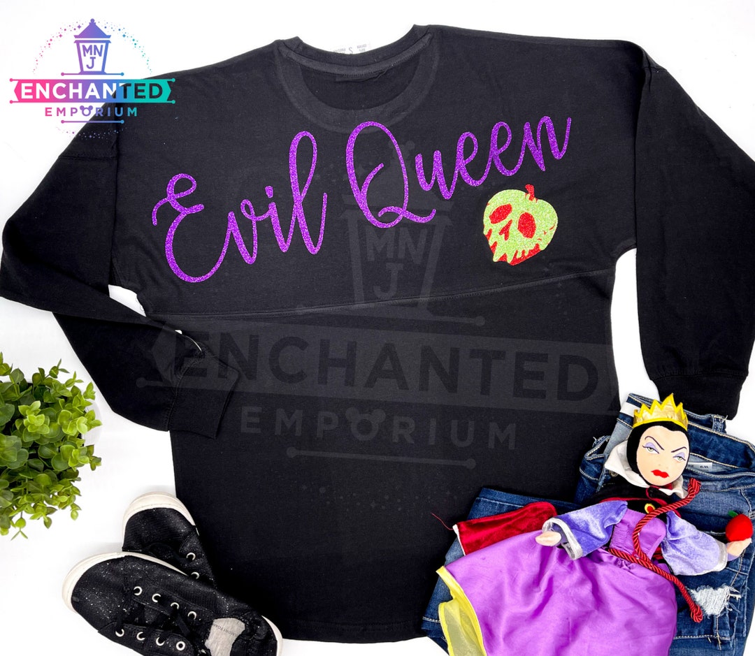 The Evil Queen Villain Disney Jersey Shirt Evil Queen Snow - Etsy