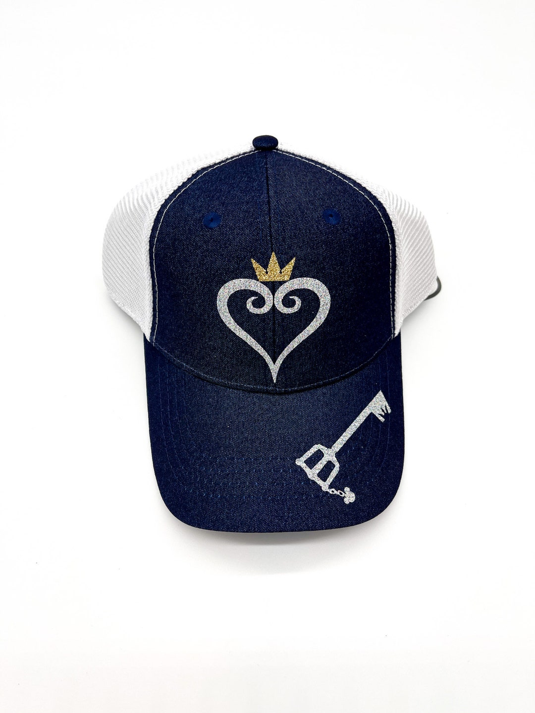Kingdom Hearts Keyblade Disney Inspired Fitted or Trucker Hat, Youth ...