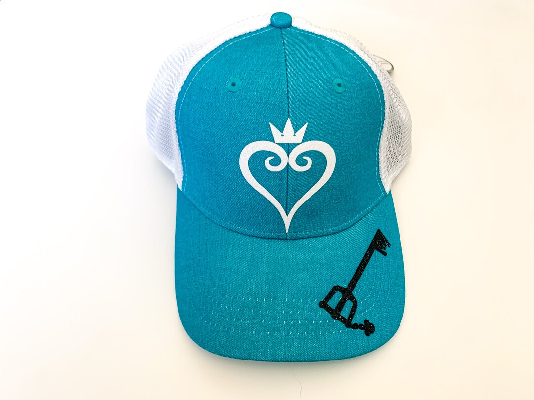 Kingdom Hearts Keyblade Disney Inspired Fitted or Trucker Hat, Youth ...