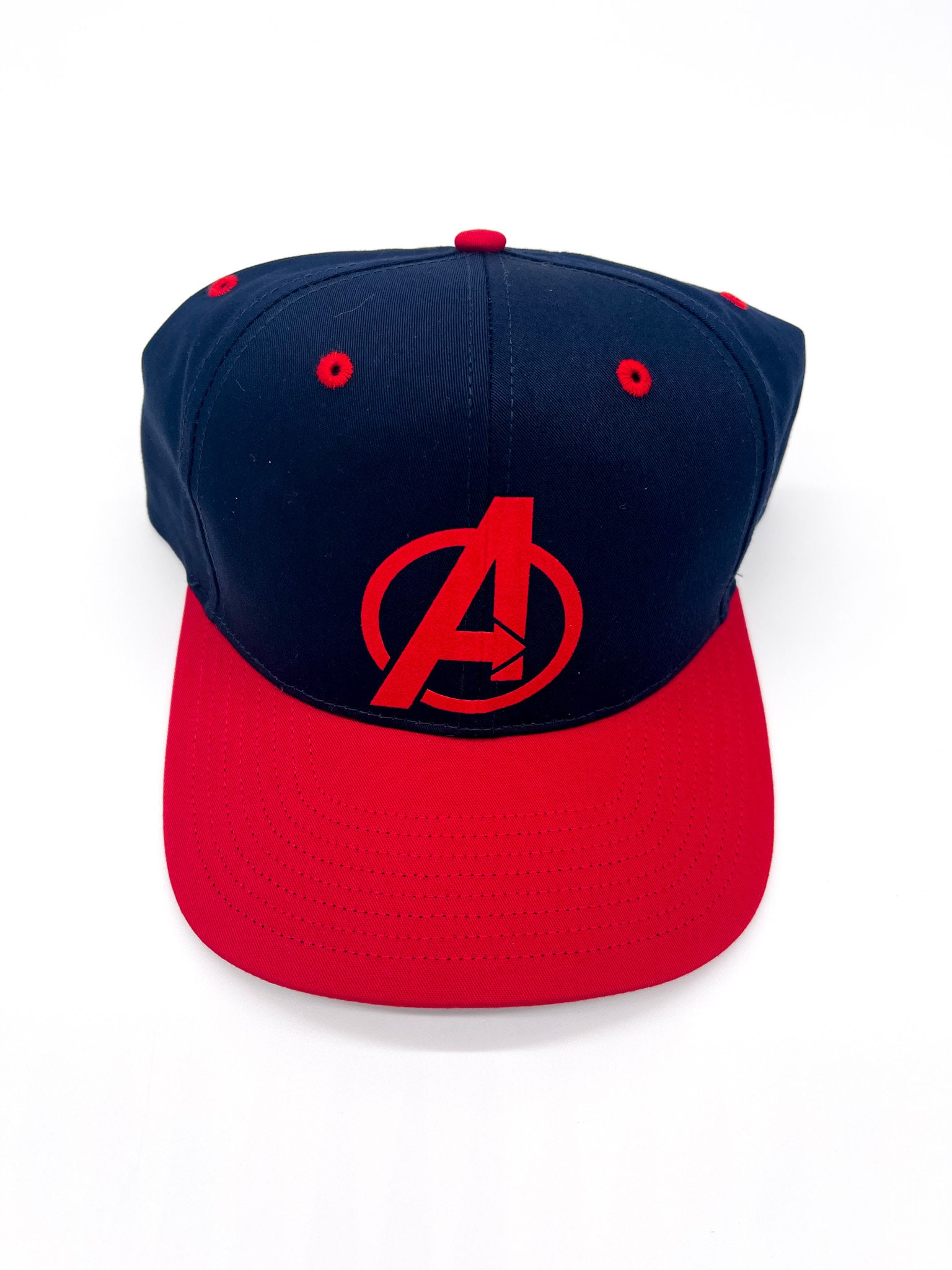 Avengers A Logo Marvel Disney Inspired Fitted Hat Youth Adult | Etsy