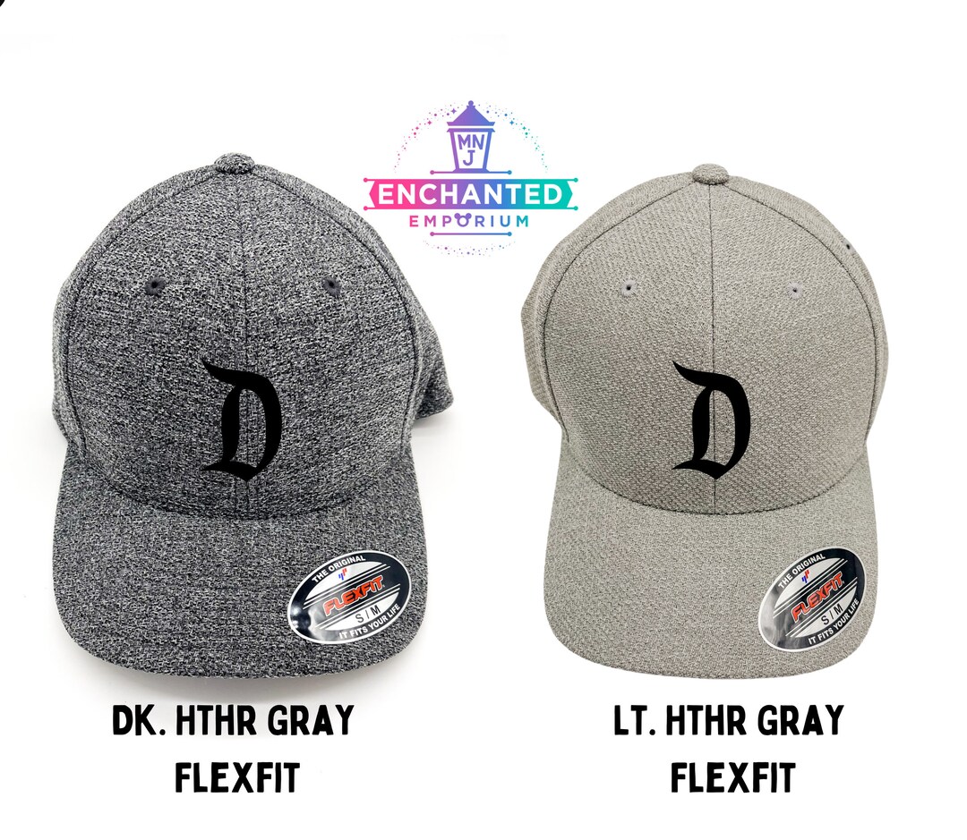 Disneyland D Mickey Head Inspired Fitted Hat, Youth Adult Women Men ...