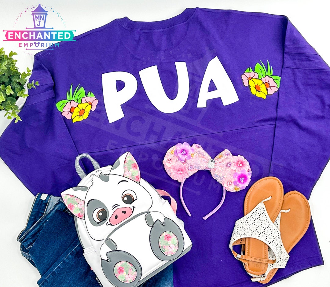 Pua Moana Disney Princess Inspired Jersey Shirt Disneyland Disney World ...