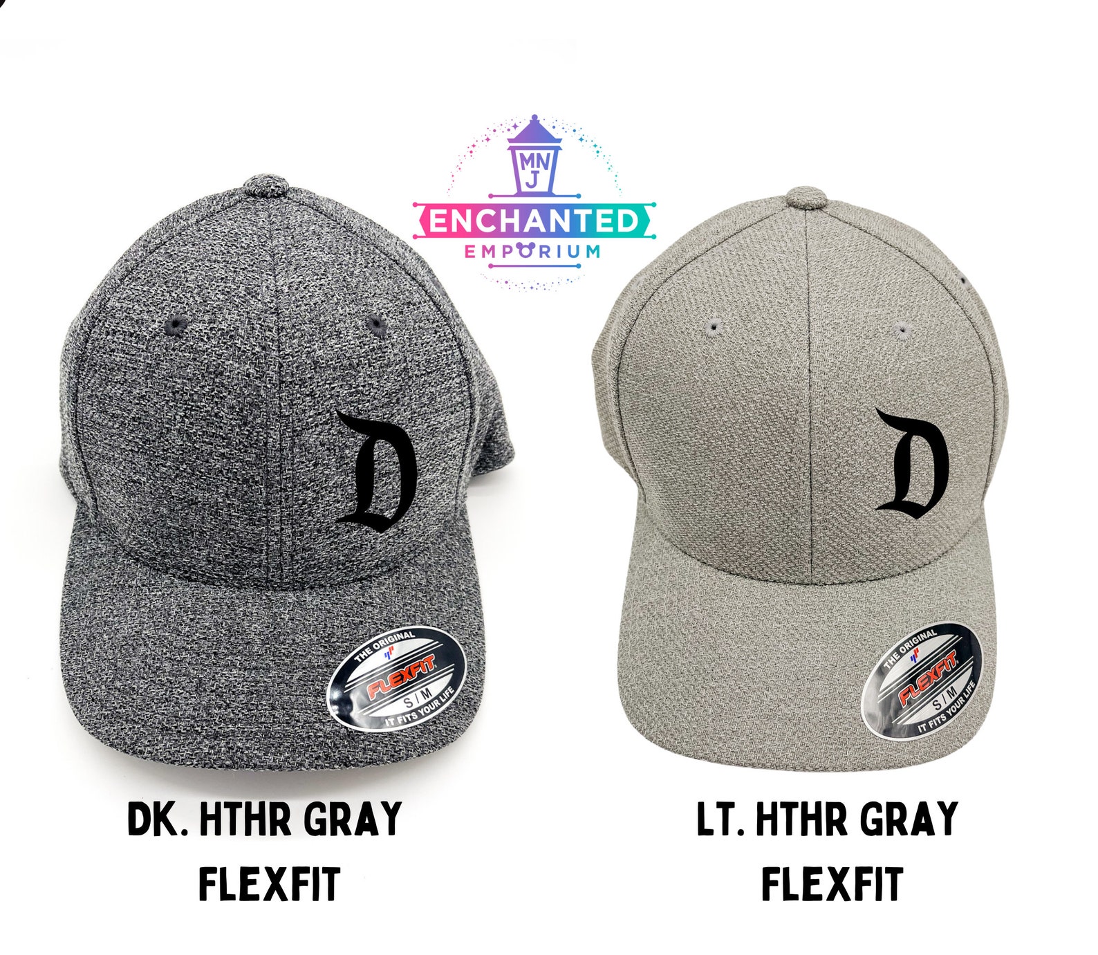 Disneyland D off Center Mickey Head Inspired Fitted Hat, Youth Adult ...