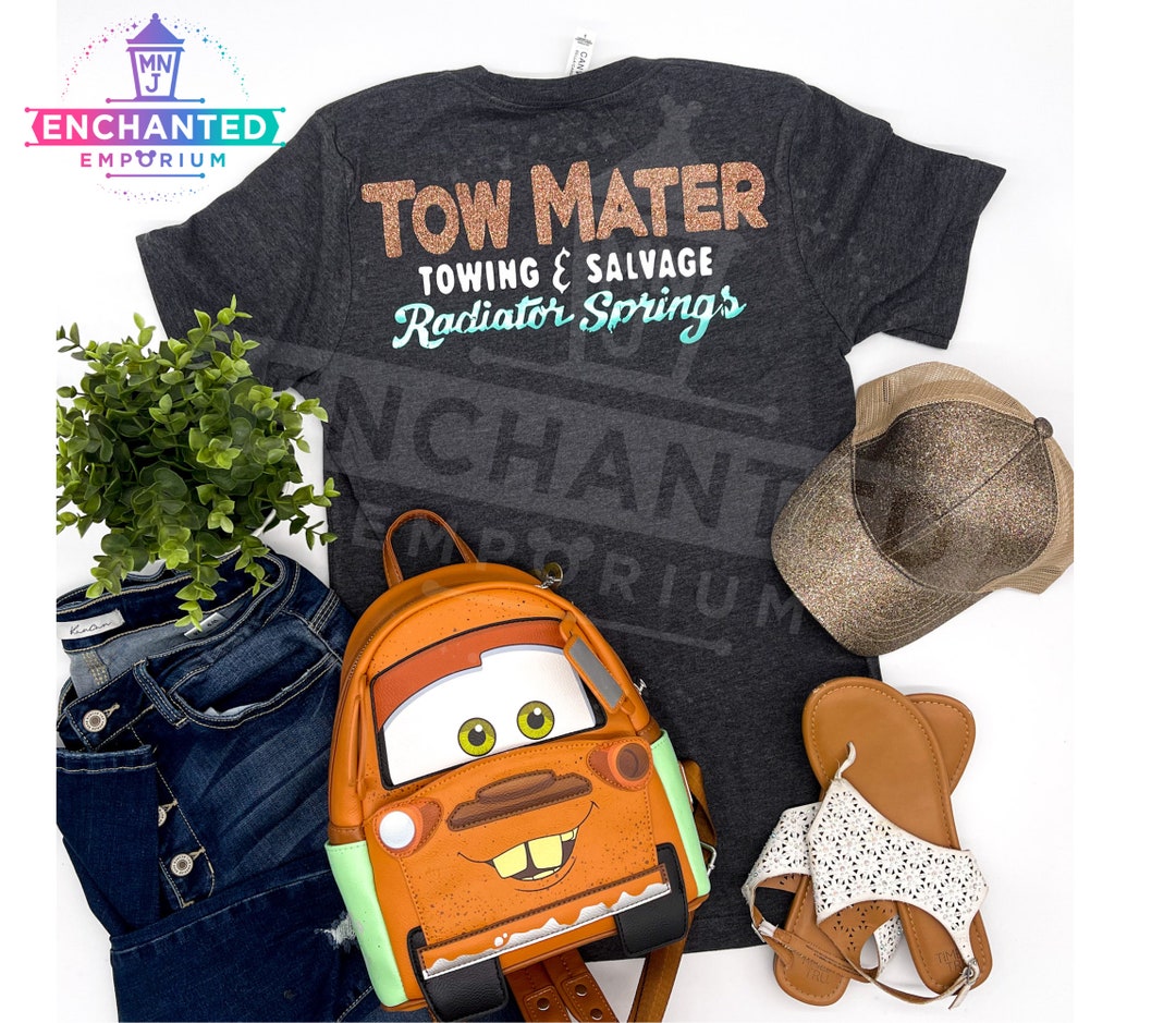 Tow Mater Radiator Springs Inspired Disney Shirt, Mater Cars Carsland ...