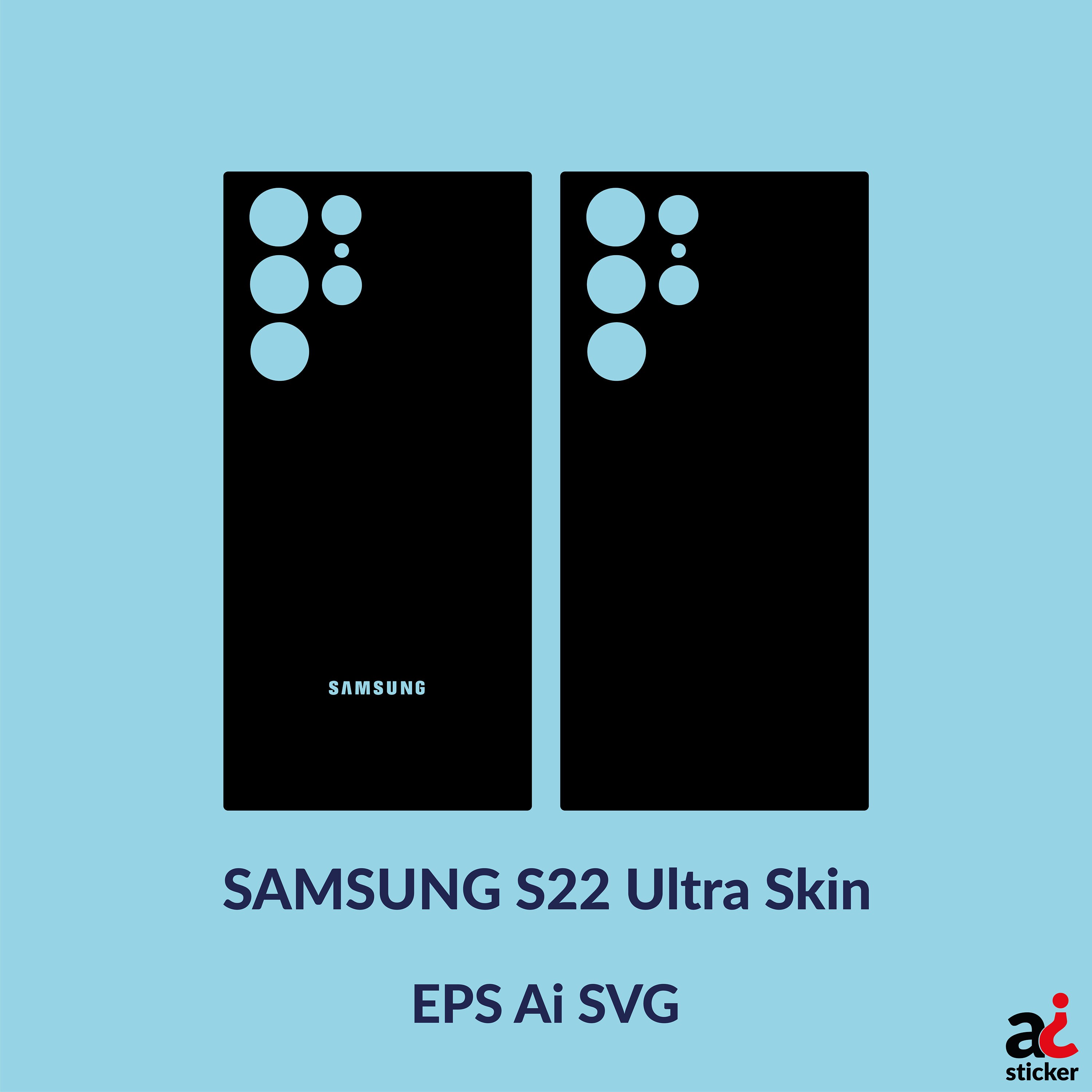 Samsung S22 Ultra Skin Cut Template For Cutting Plotter Etsy Singapore
