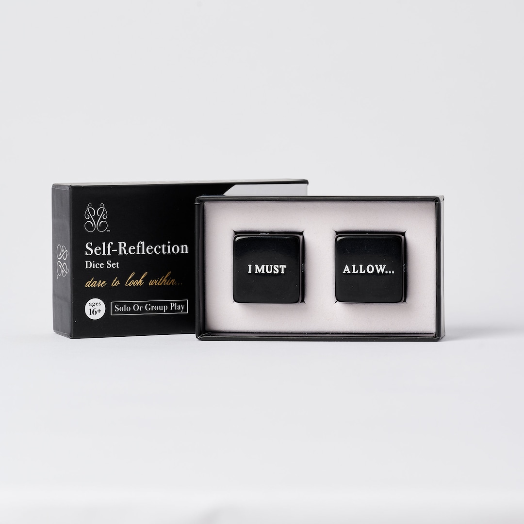 Self-reflection Dice Set - Etsy